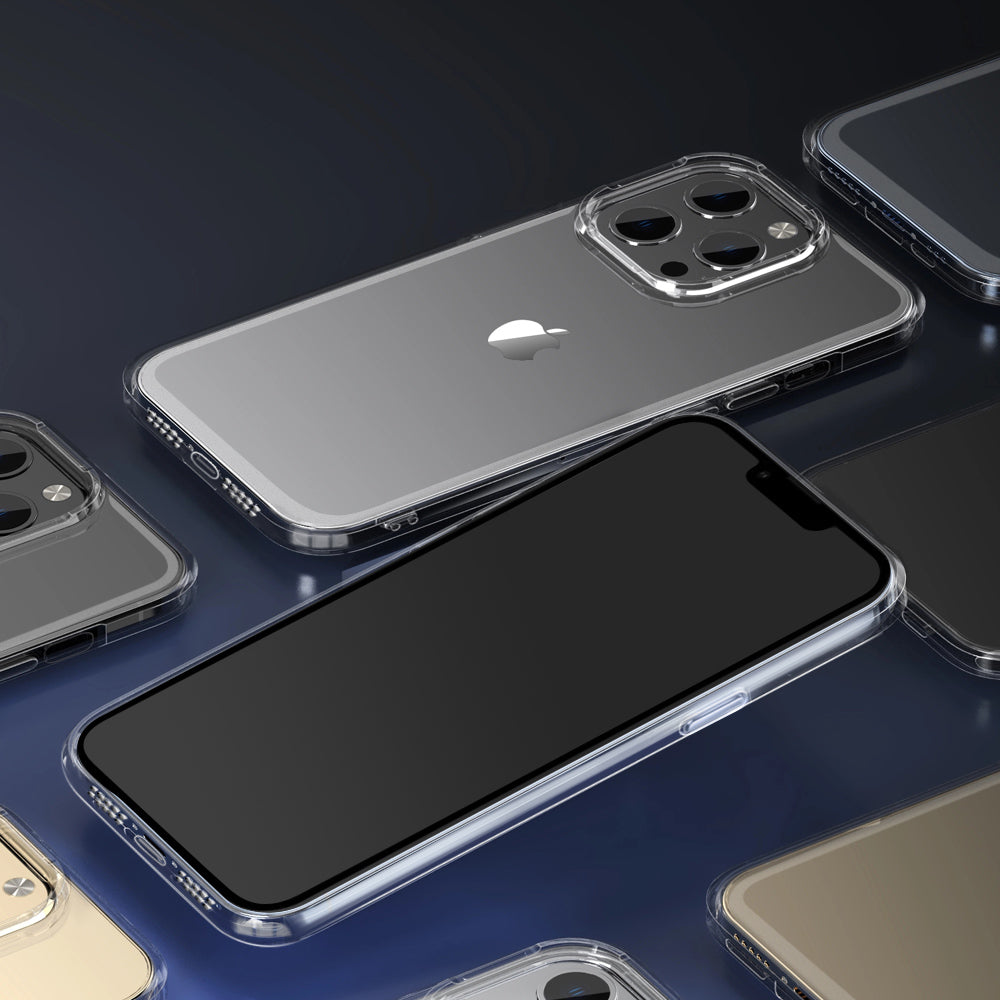 iPhone 13 Series Clear Silicone Bumper Case Shockproof