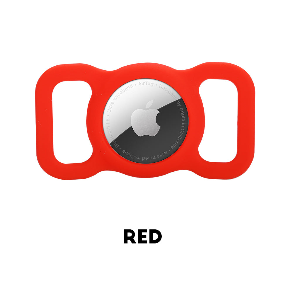 Apple Airtag Silicone Dog Cat Collar Holder Belt Case