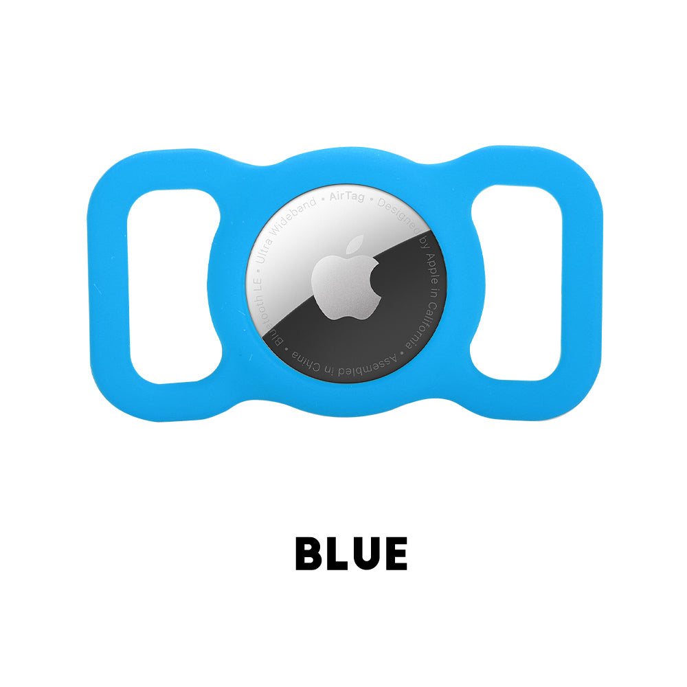 Apple Airtag Silicone Dog Cat Collar Holder Belt Case