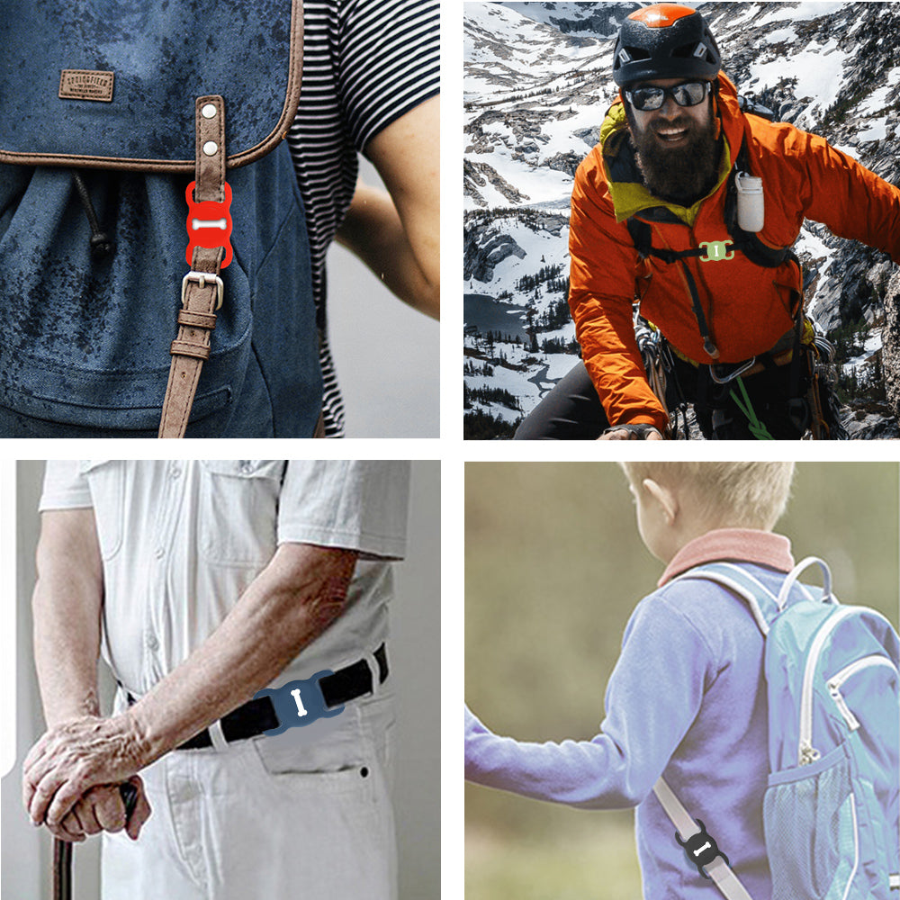 Apple Airtag Silicone Dog Cat Collar Holder Belt Case