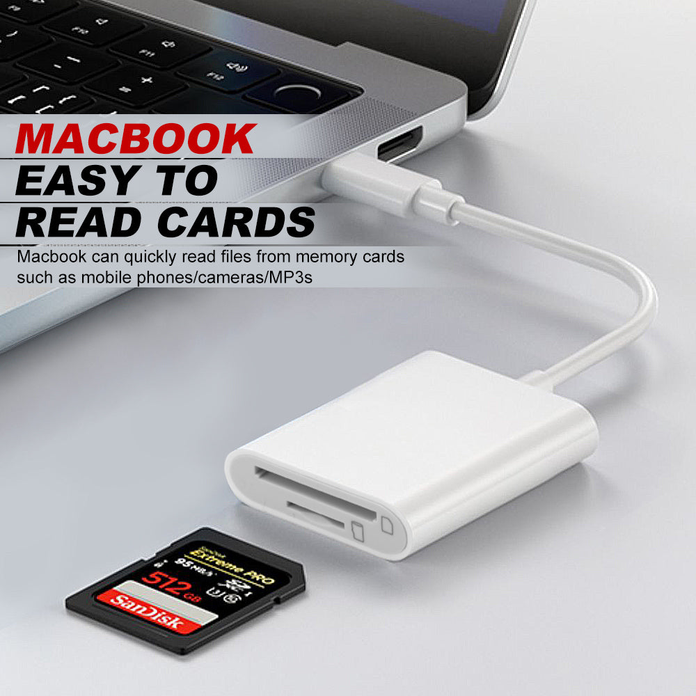 USB-C To SD Card Memory Reader Adapter