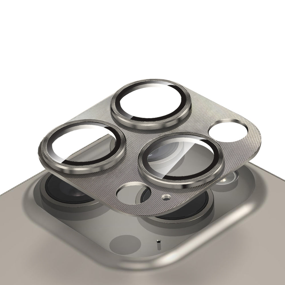 Apple iPhone 16 15 14 Pro Max Camera Lens Metal Tempered Glass Protect