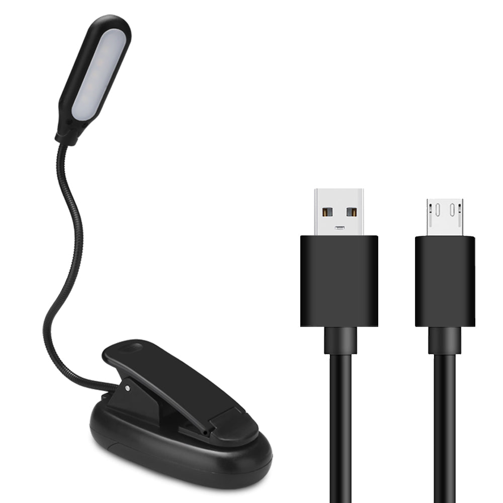 Clip on LED Light Stand for Reading