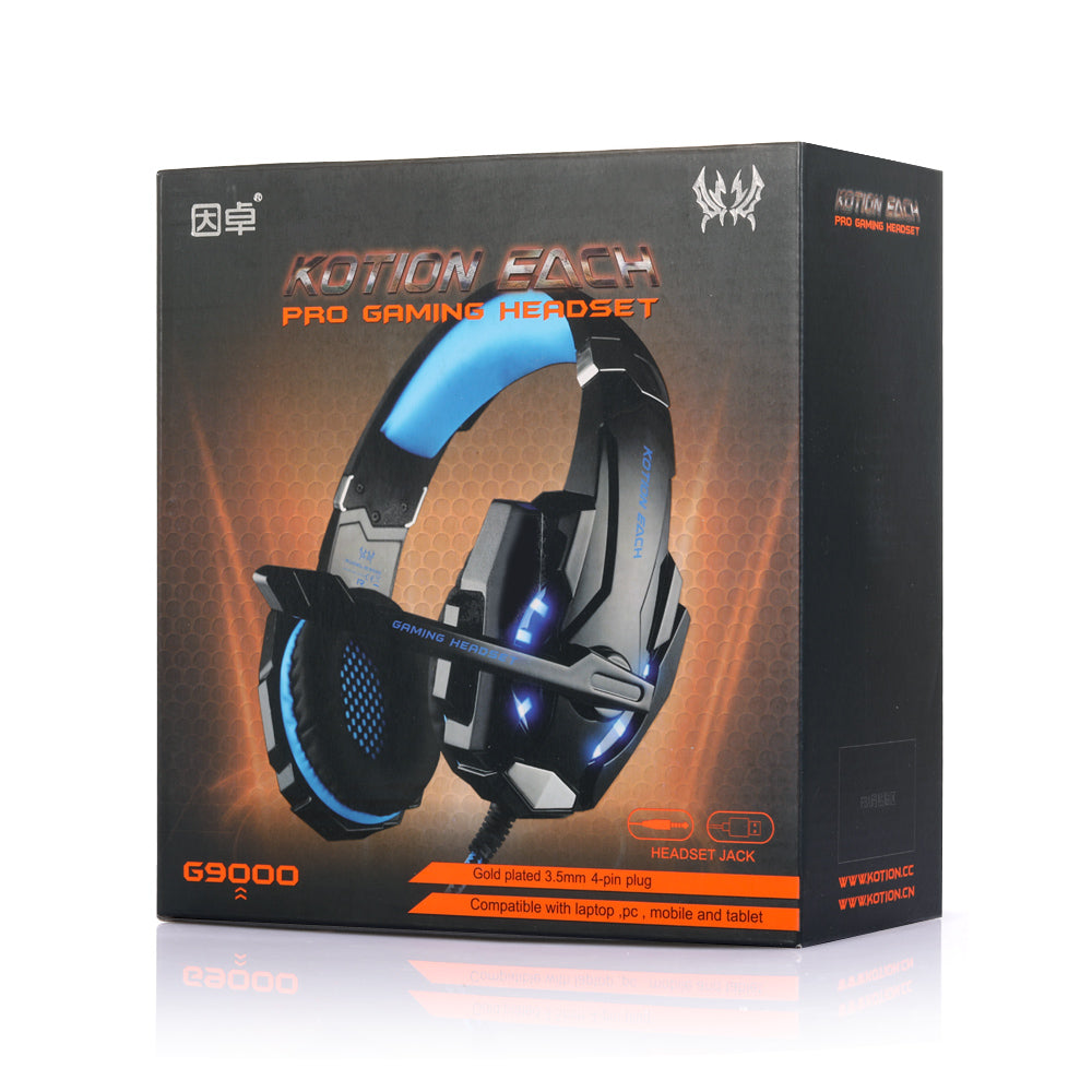 Gaming Headphones LEDs G9000 for PC Laptop PS5 XBox