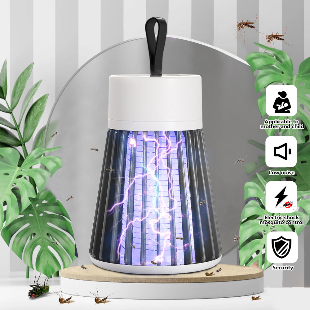 Portable Electric Bug Zapper Lamp Lantern Mosquito Repellent Trap