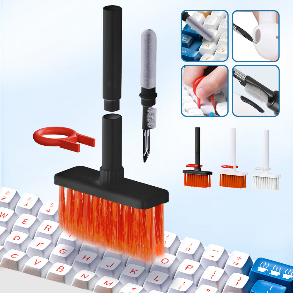 5-in-1 Desktop Keyboard Brush and Key Cap Remover Cleaning Kit